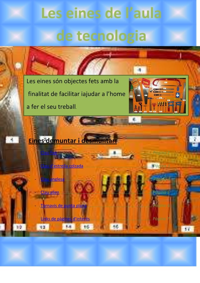 Eines de muntar i desmuntar | PDF