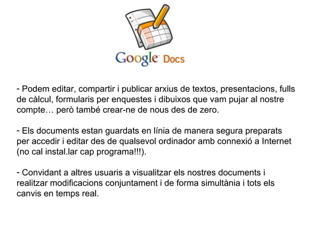 Eines web 20 i el treball cooperatiu a classe | PPT