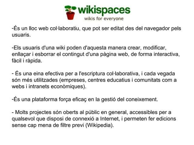 Eines web 20 i el treball cooperatiu a classe | PPT