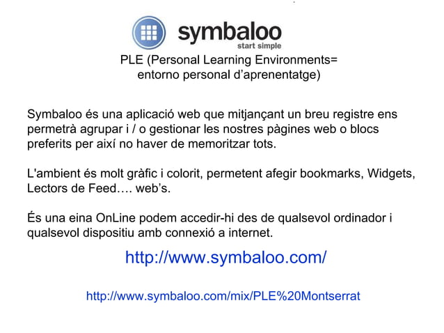 Eines web 20 i el treball cooperatiu a classe | PPT
