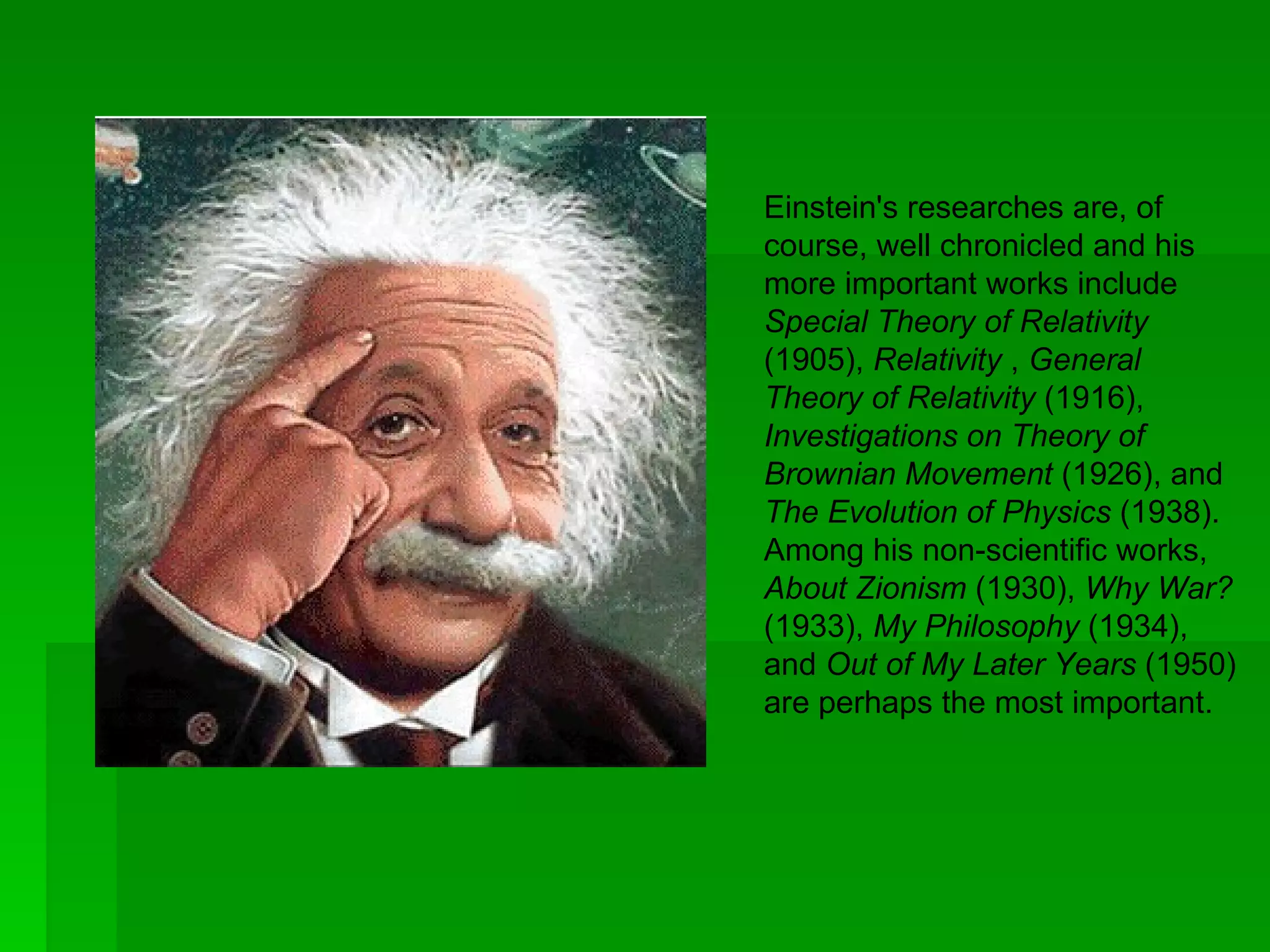 Einstein | PPT | Physics | Science