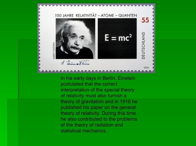 Einstein | PPT | Physics | Science