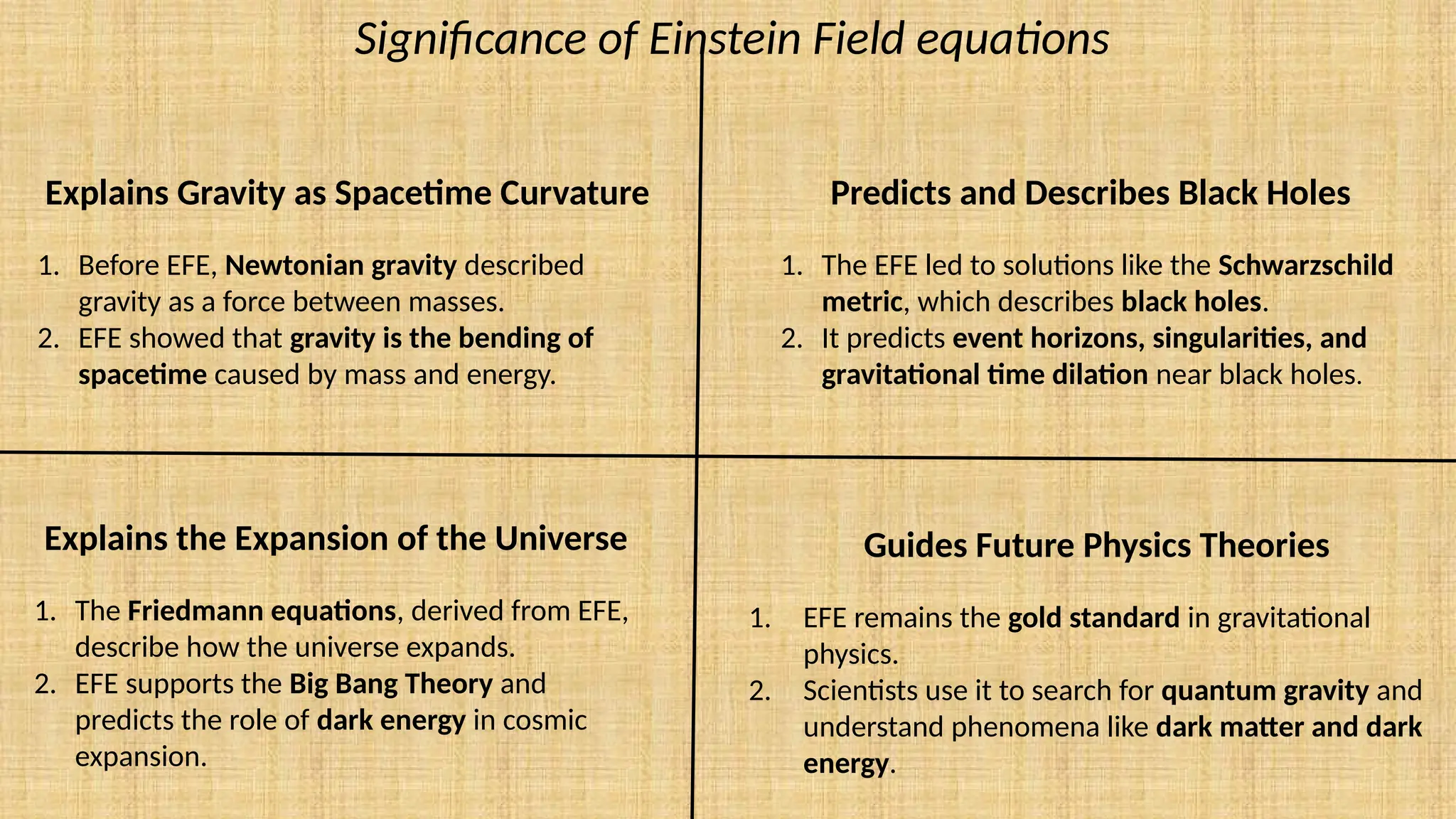 einstein field equation and bianchi identity.pptx
