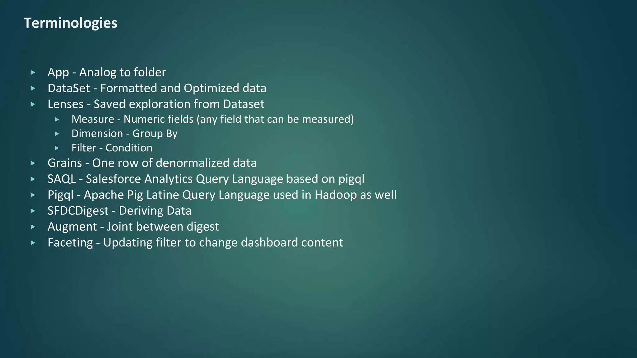 Einstein analytics basics | PPTX