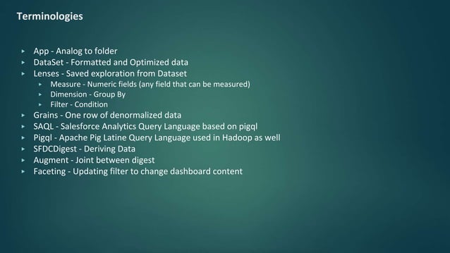 Einstein analytics basics | PPT