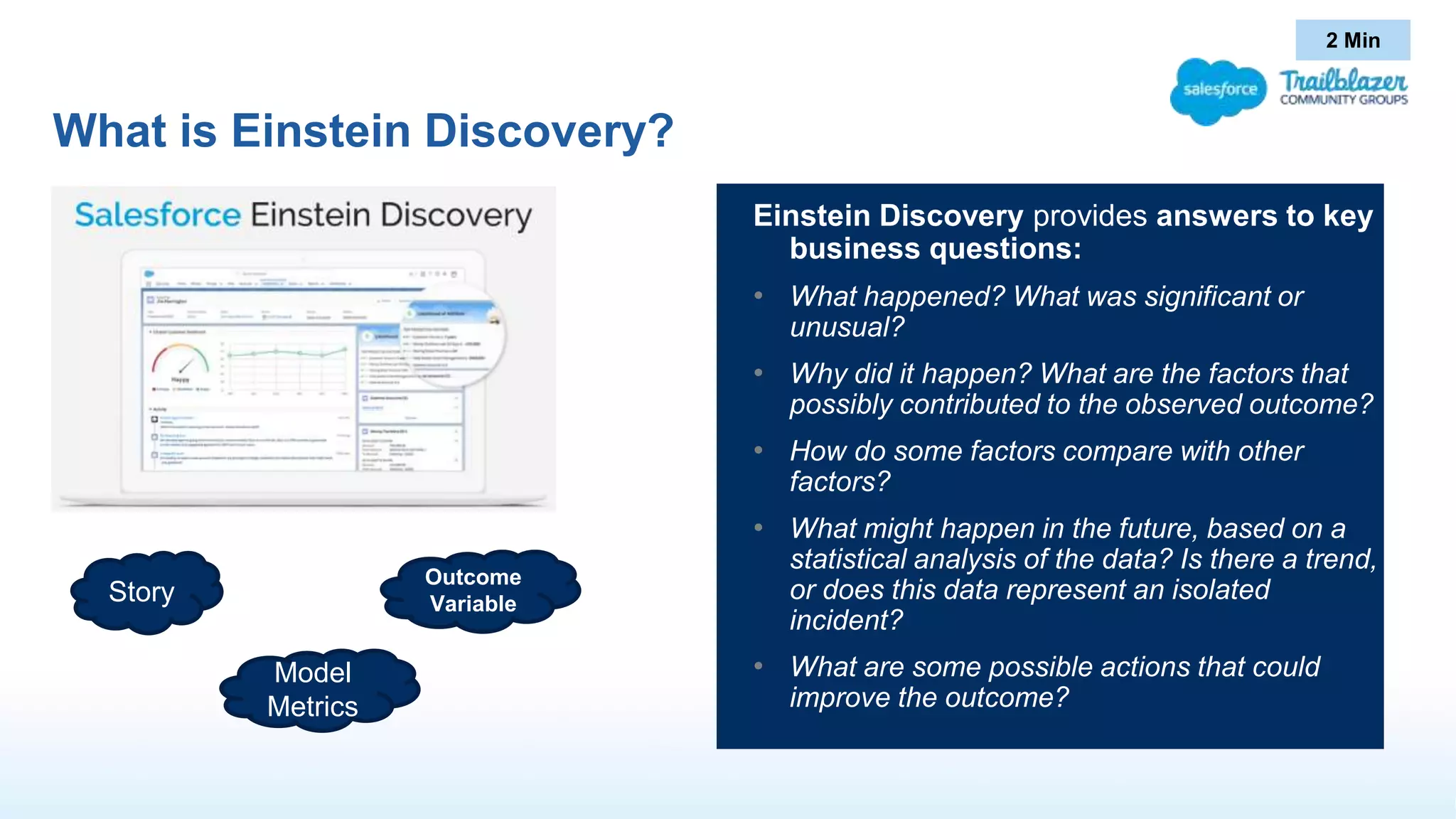 Discover deep insights with Salesforce Einstein Analytics and Discovery ...