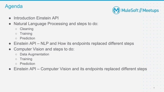 Salesforce Einstein Api Integration With Mulesoft Nlp And Computer Vision Ppt
