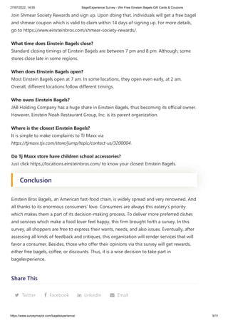 Einstein bagel experience.pdf