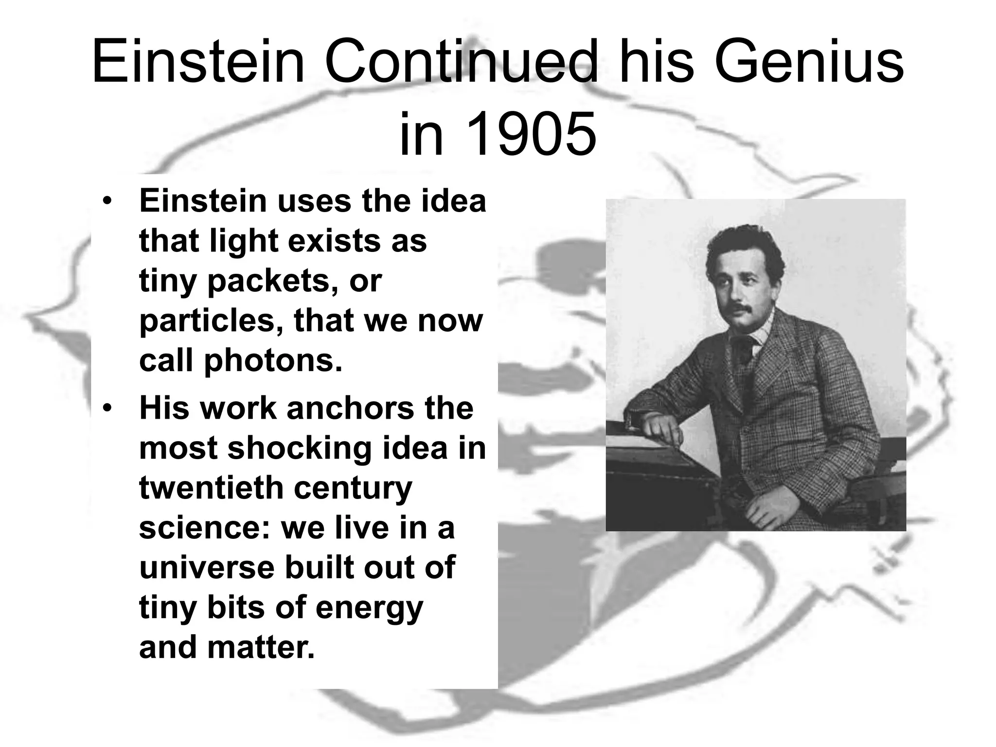 Albert Einstein - Auto Biography PPT For Kids | PPT