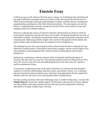 Einstein Essay.pdf