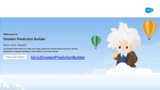 Einstein prediction builder & Einstein language | PPT