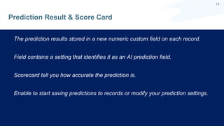 Einstein prediction builder & Einstein language | PPT