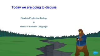 Einstein prediction builder & Einstein language | PPT