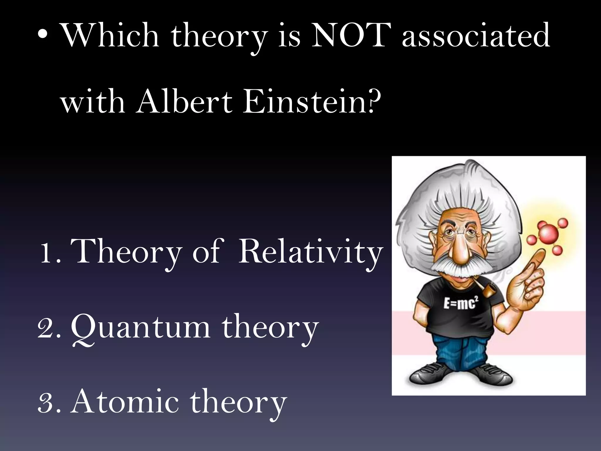 Einstein Quiz for Turning Point | PPT