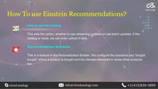 Einstein recommendations how it works | PPTX
