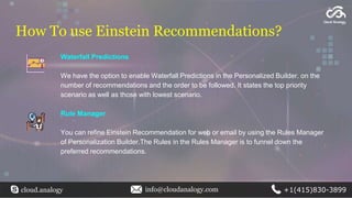 Einstein recommendations how it works | PPTX