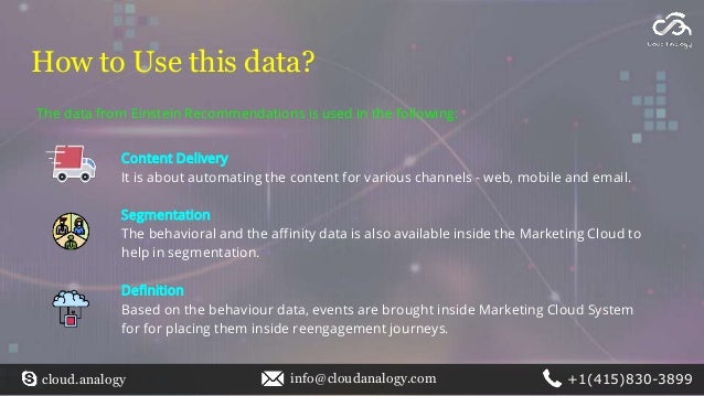 Einstein recommendations how it works