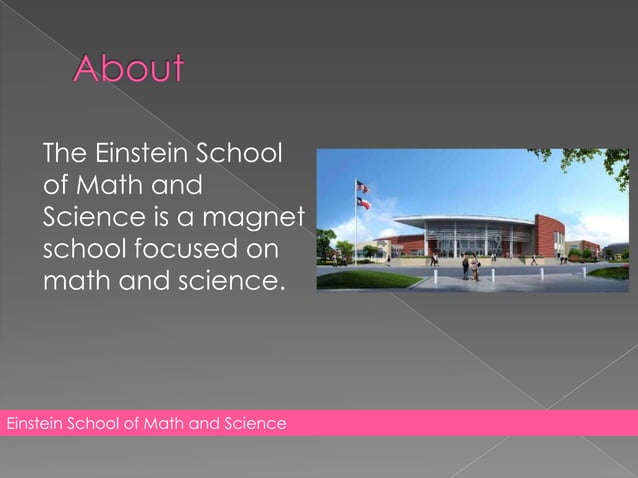 Einstein school | PPTX