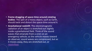 Einstein's theory of general relativity | PPT