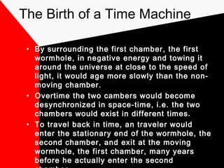 Einstein theory of time travel | PPT
