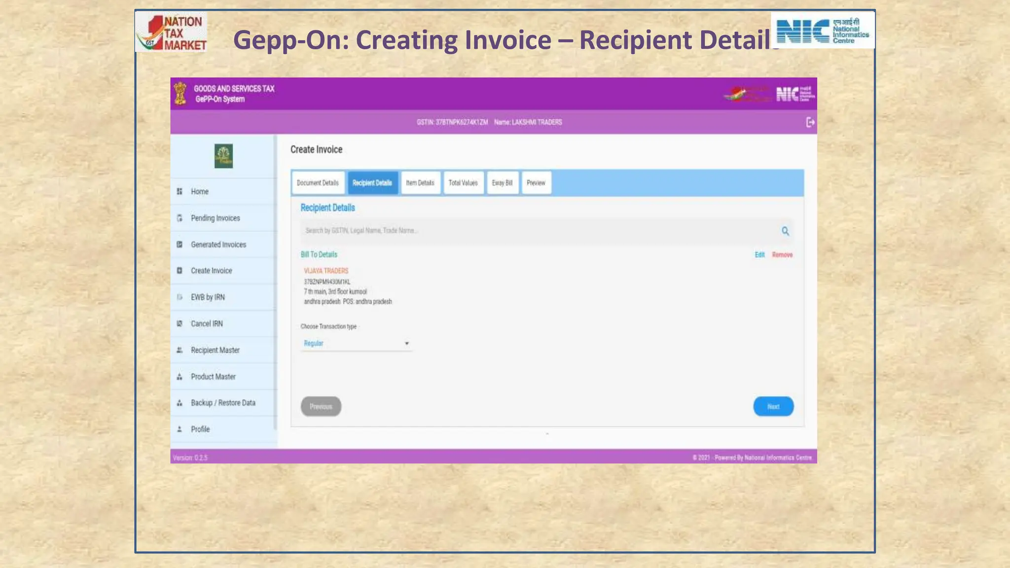 E-Invoice under GST - How to enroll and use various tools to generate E-invoice | PPTX