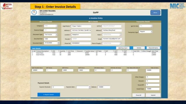 E-Invoice under GST - How to enroll and use various tools to generate E ...