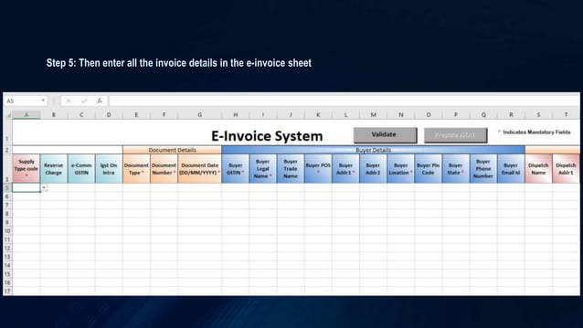 E-Invoice under GST - How to enroll and use various tools to generate E ...