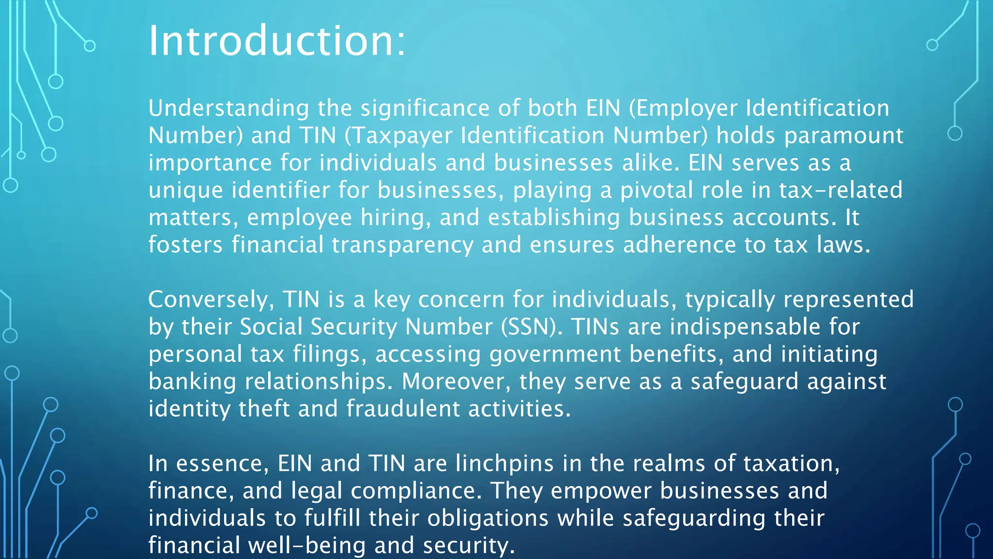 EIN vs TIN - What Every Business Owner Should Understand.pptx