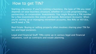EIN vs TIN - What Every Business Owner Should Understand.pptx
