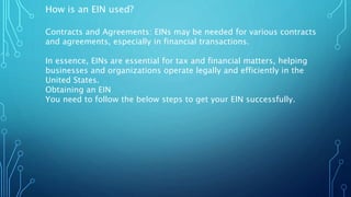 EIN vs TIN - What Every Business Owner Should Understand.pptx