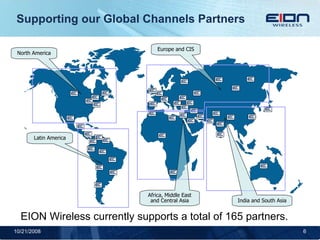 Eion Wireless Corporate Overview | PPT | Computer Networking | Computing