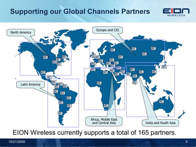 Eion Wireless Corporate Overview | PPT | Computer Networking | Computing