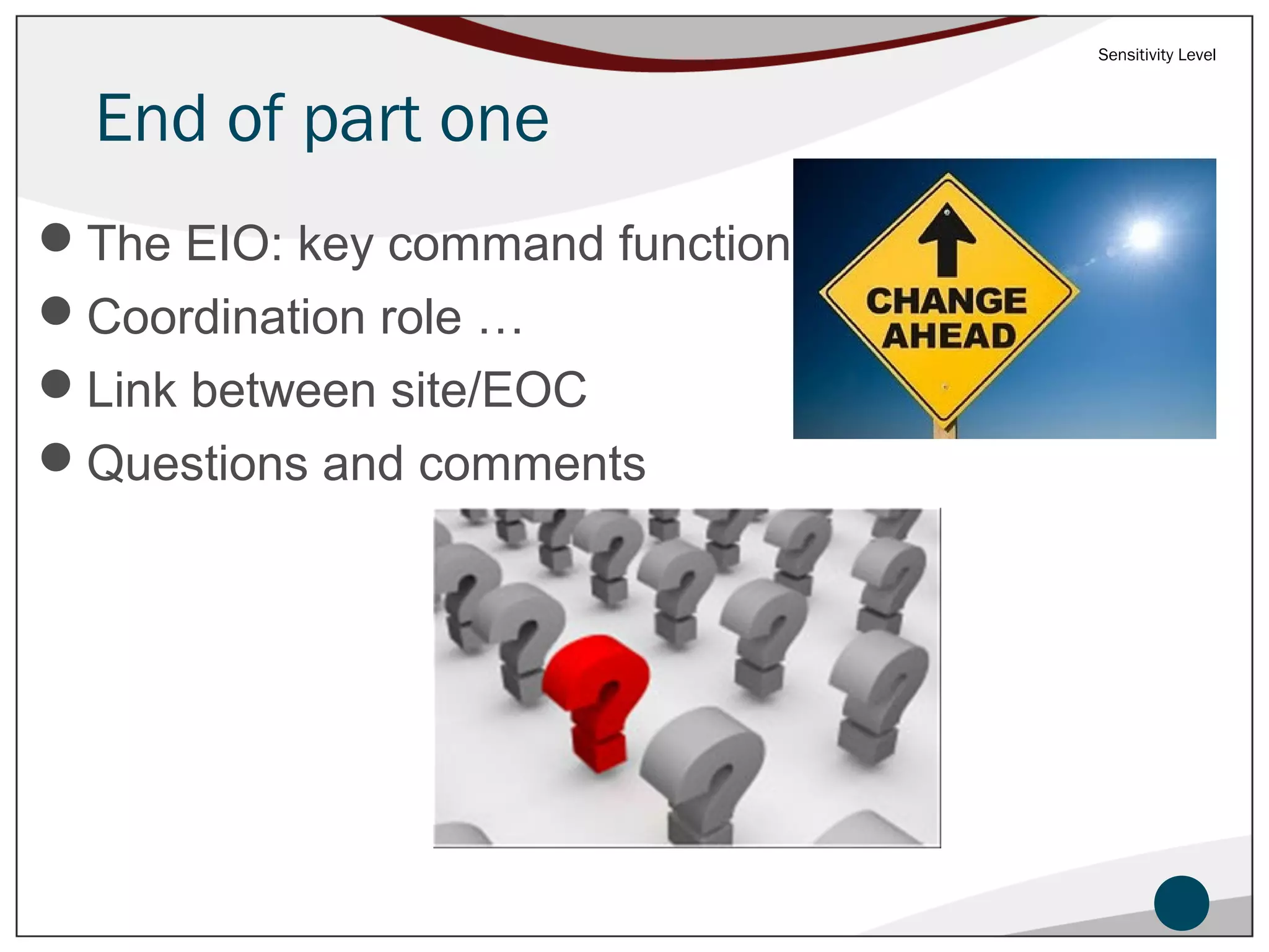 Eio training calgary Part One | PPT