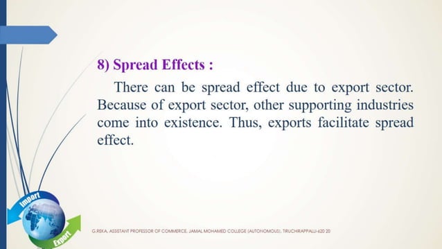 IMPORT AND EXPORT- ADVANTAGES,DISADVANTAGES AND IMPORTANCE | PPTX