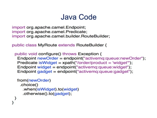 Enterprise Integration Patterns with Camel | PDF | Internet | Computing