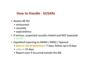 Current Landscape for Safety Reporting in Clinical Trials | PDF