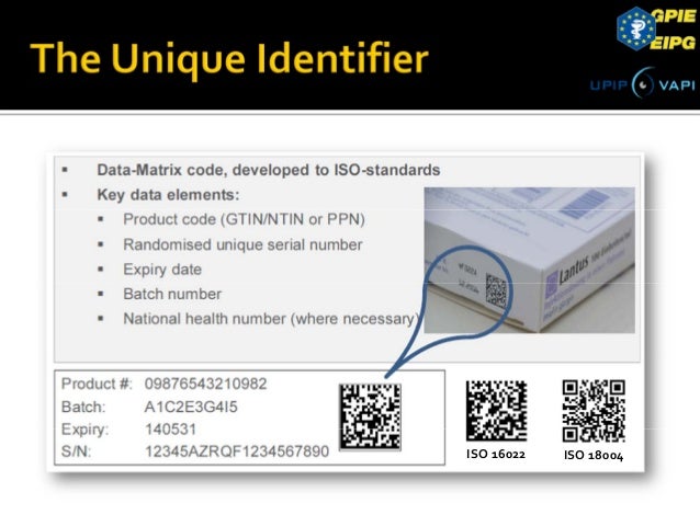 Update and status of the Falsified Medicines Directive (FMD)
