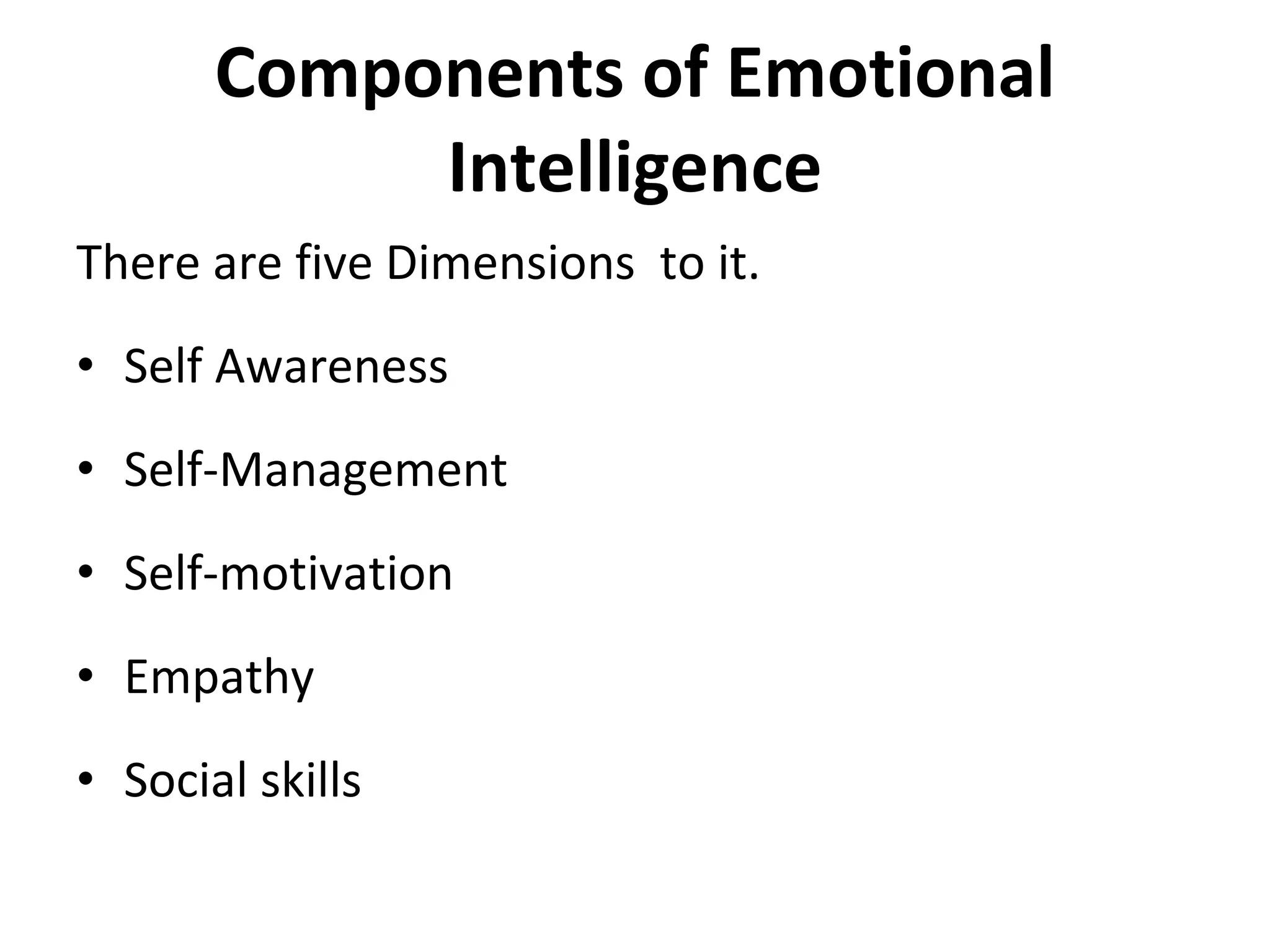 Emotional Intelligence Presentation (Preeti) | PPT