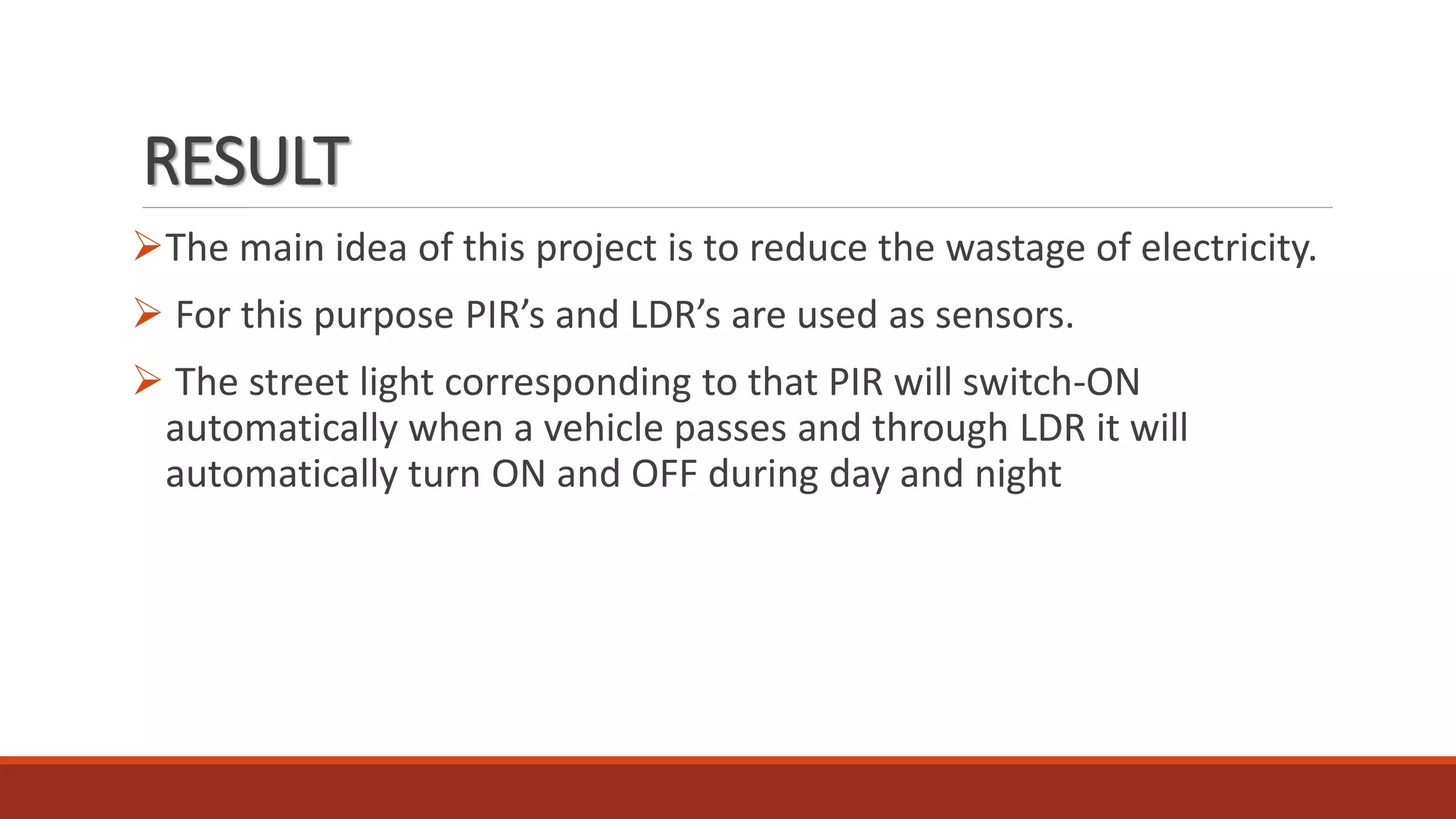 automatic street light control using aurdino,PIR,LDR tinker cad circuit ...