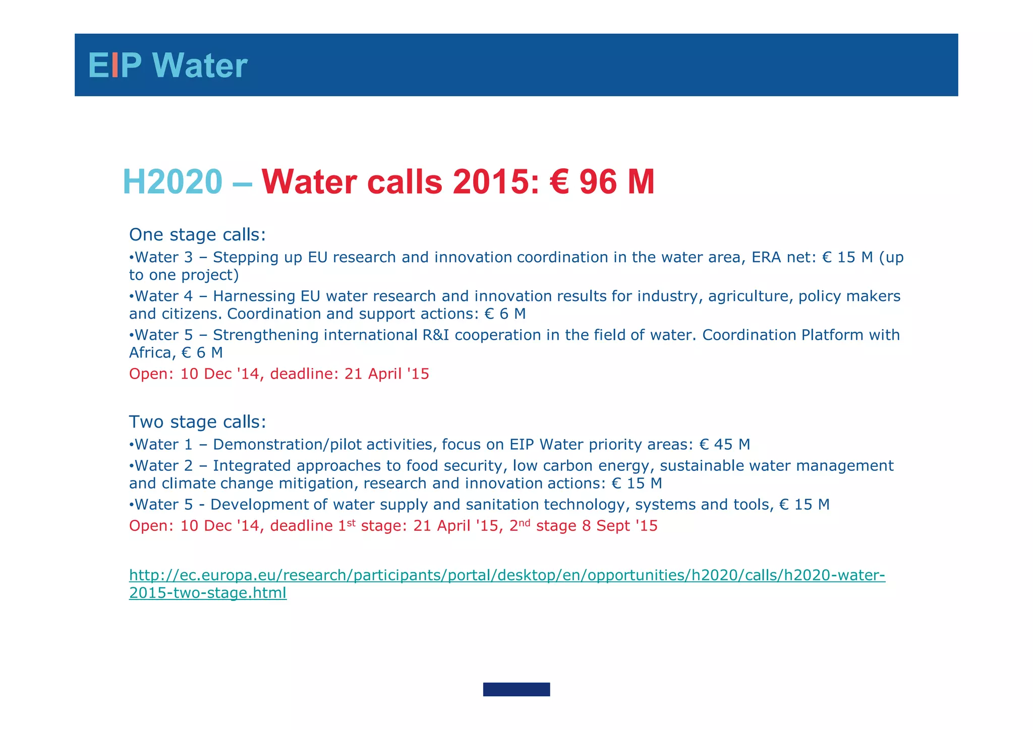 Eip water presentation11 2014 | PPT