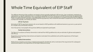EIP Workforce Calculator Dr Julia Renton | PPTX