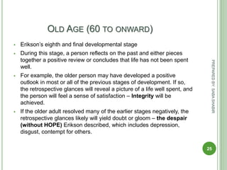 Eirk Erikson's Stages of Psychosocial Development | PPTX