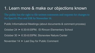 EIR Information by Alex Fisch Culver City