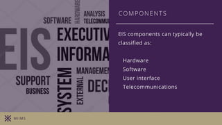 Executive Infomation System | PPTX | IT and Internet Support | Internet