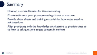 Knowledge and Prompt Engineering Part 2 Focus on Prompt Design ...