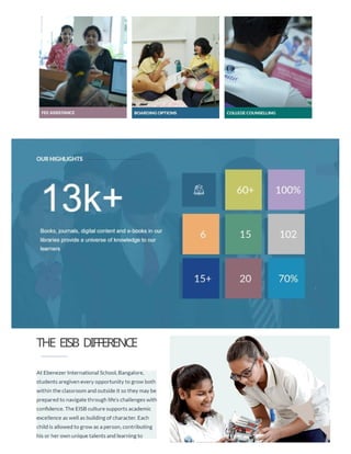 Ebenezer International School - Banagalore | PDF