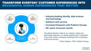 Epsilon Sponsored Lunch | PPT
