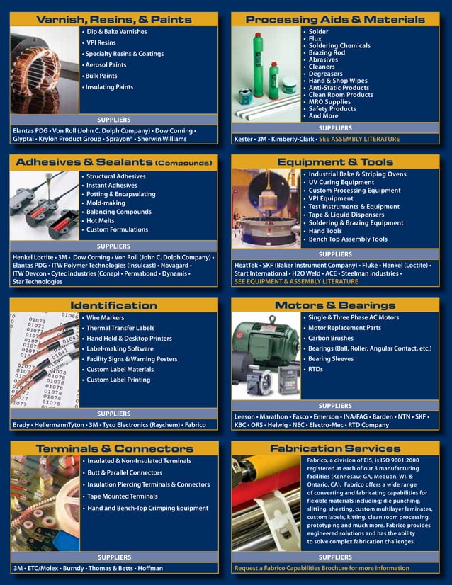 EIS Electrical Line Card | PDF