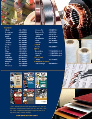 EIS Electrical Line Card | PDF
