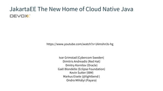 Streaming to a new Jakarta EE | PPT